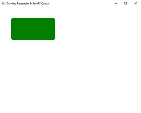 Drawing Rectangles In JavaFX Canvas