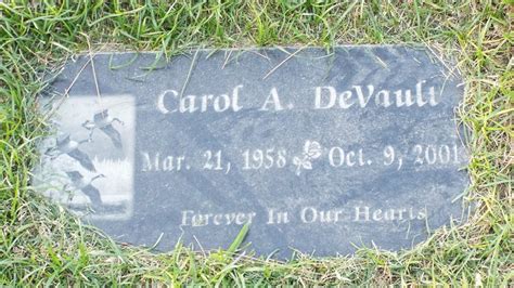 Carol Aline Devault 1958 2001 Find A Grave Memorial