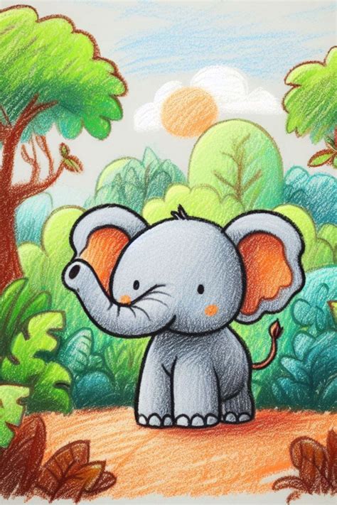 Class 2 Drawing Ideas