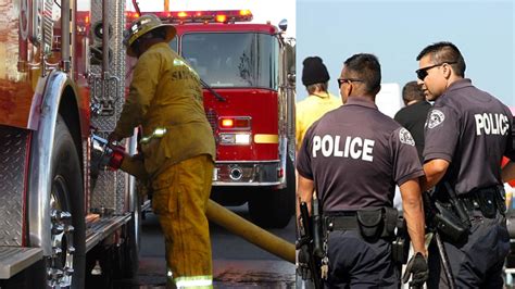 Cops And Firefighters Earn Almost K A Year In Overtime In