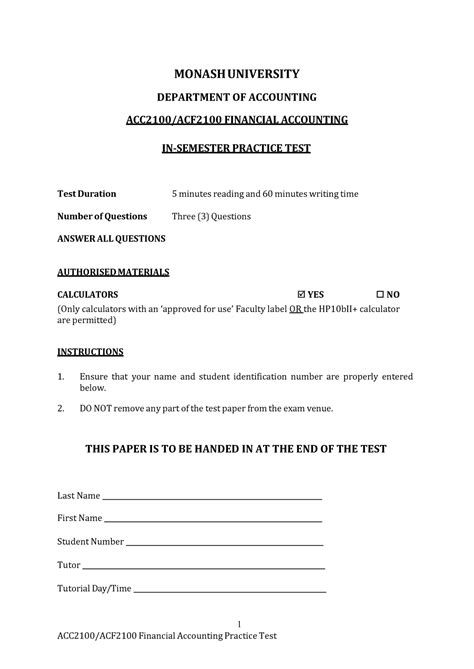 Test 2018 Questions Warning Tt Undefined Function 32 1 Monash University Department Of