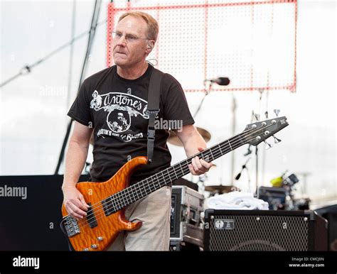 Jul 12 2012 Raleigh North Carolina Usa Bass Guitarist Rob