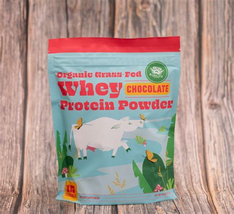 Organic Grass Fed Whey Protein Powder Chocolate Sunlife Organics