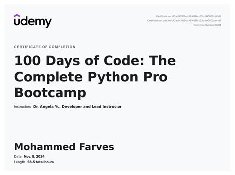 Mohammed F On Linkedin Python Programming Coding Udemy Techskills Continuouslearning