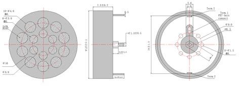 25mm Electret Microphone Capsule Without Fet Ecmic