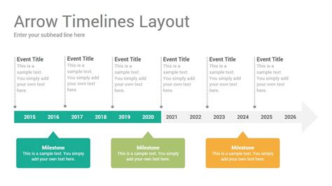 Timeline Template Keynote