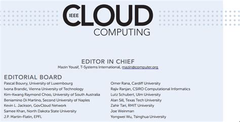 Ieee Cloud Computing Magazine Focuses On Govcloud Gc Global Net