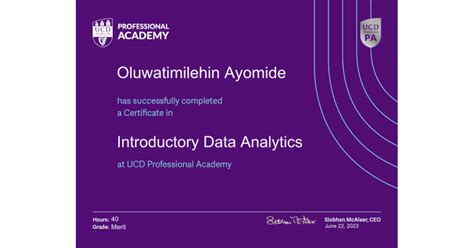 ayomide oladipo on linkedin introductory data analytics