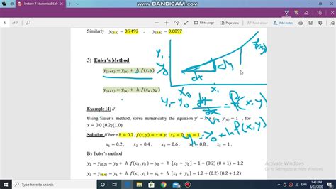 Numerical Analysis Numerical Solution Of Ordinary Differential Equations 5 Youtube