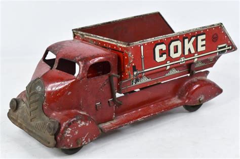 Bid Now Original Marx Coke Coal Cabover Dump Truck October 6 0122