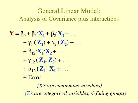 Ppt General Linear Models Generalized Linear Models Powerpoint