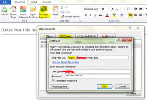 Cara Mengatasi Error “word Cannot Publish This Post”