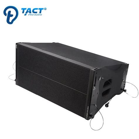 Tact Tq210 Double 10 Inch Active Line Array Audio Loudspeaker For Mobile Performances Line