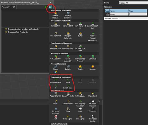 Changing Process Node Flow Based On Quantity Process Modeling Visual Components The