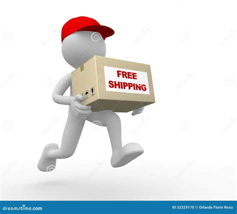 Postman Delivery Stock Illustration Illustration Of Send 32329170