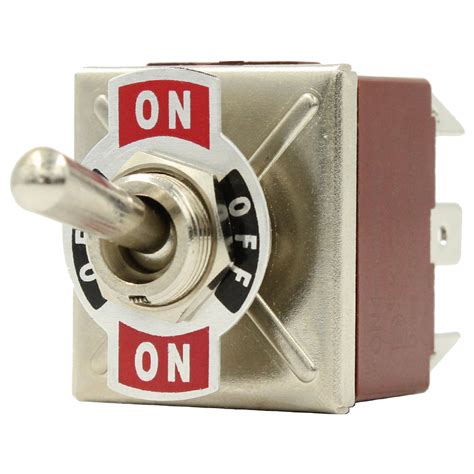 On Off On 3pdt Tpdt Triple Pole 9 Pin Toggle Switch By Switch Boss