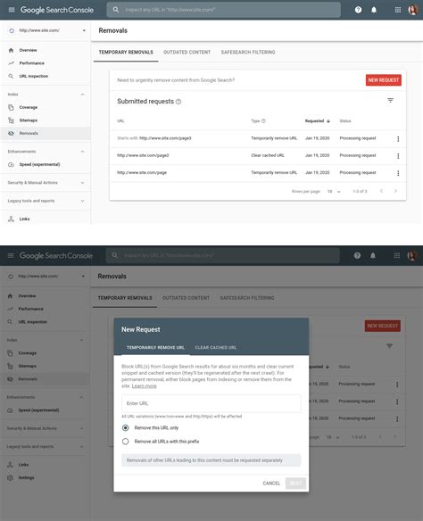 Google Search Console Introduces Three Features In Its Updated Removals Tool