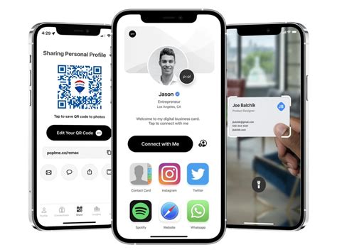 pop like nfc app for android and ios digital business cards nfc reader