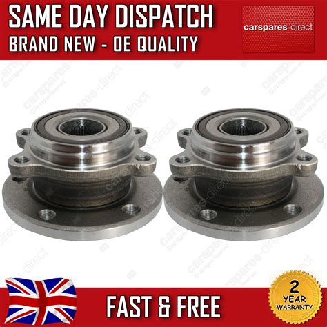 Audi A3 8p A1 Q3 Tt Front Wheel Hub And Bearings Kit Pair X2 Ebay