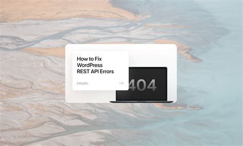 How To Fix REST API Errors In WordPress Drewl