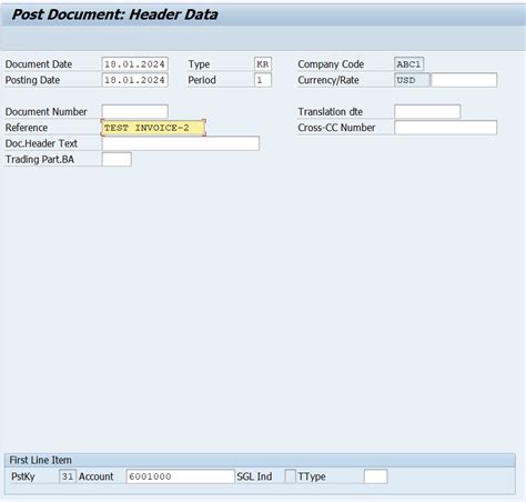 Post Nonpo Vendor Invoices In Sap Fb60 Tcode Sap Hana Tutorials
