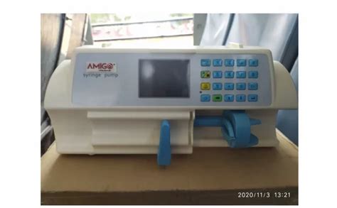 Amigo Ams 321 Syringe Pump 5 Kg At Rs 12020 In Wayanad Id 22654763412