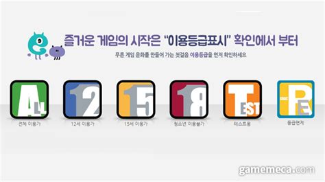 설문형태로 게임사가 직접 심의하고 등급 매기는 법 나온다