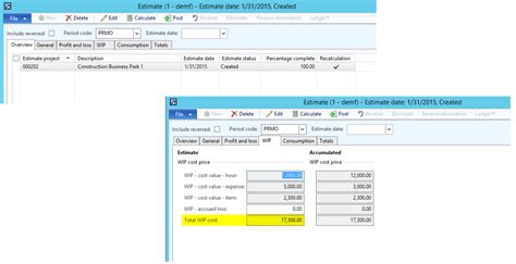 Fixed Asset Statement Microsoft Bizapps Finance And Controlling
