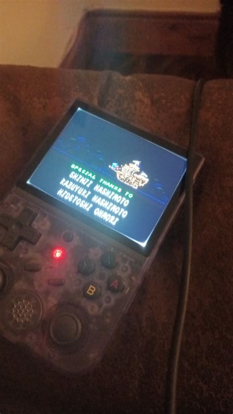 First Game Finished On My Rg353v R Anbernic