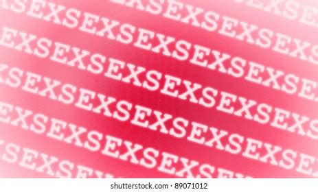 Pink Sex Text Background Stock Illustration 89071012 Shutterstock