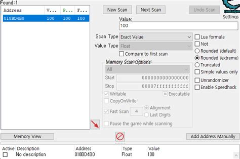치트 엔진cheat Engine을 활용한 게임 해킹 강좌 튜토리얼 1~5 정리