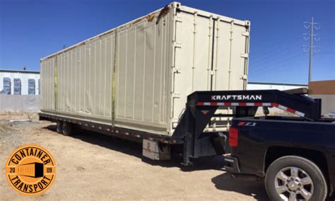 Container Types Container Transport