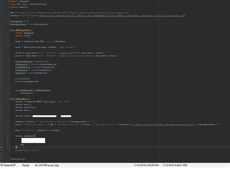 i made a simple python program that checks everyday at 3 30 to see if