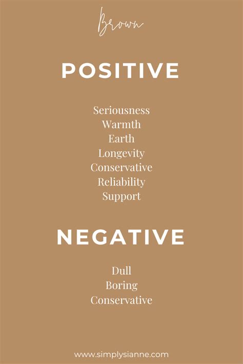 Brown Color Meaning Psychology