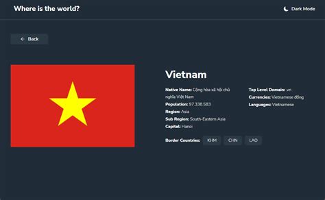 GitHub IamIGI REST Countries API FrontentMentor Challange