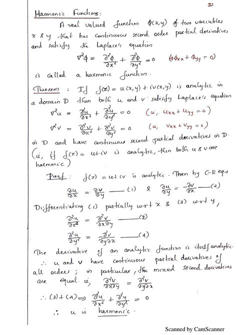 solution engineering mathematics complex variable differntiation part