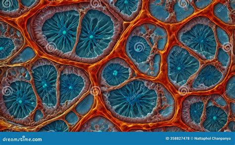 Electron Microscopy Image Of Golgi Fragmentation In A Stressed Cell Highlighting Cellular