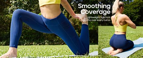 Heathyoga Womens Yoga Pants Leggings With Pockets For