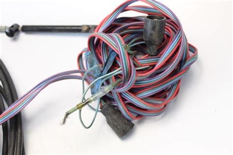 Mercury Dual Handle Binnacle Mount Control Box W Trim Switch And 20 Cables Southcentral Outboards