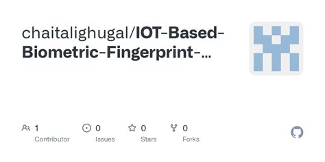 Github Chaitalighugal Iot Based Biometric Fingerprint Attendance System