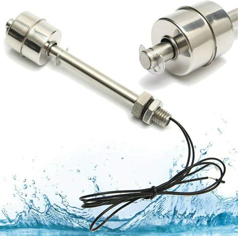 SUPERTOOL Floating Switch L Mm Liquid Water Level Sensor Stainless Steel Vertical Float