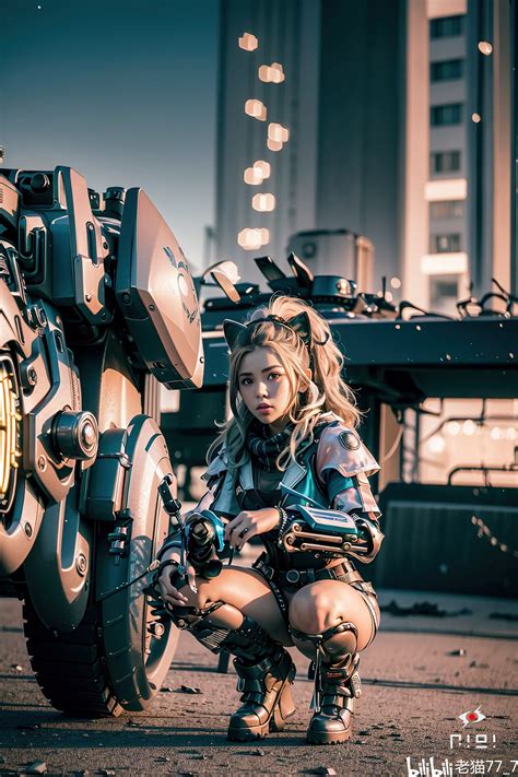 AI COSER 明日方舟x赛博机娘2 AIGI第六期 哔哩哔哩
