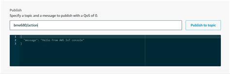 publishing and subscribing with aws iot anders e