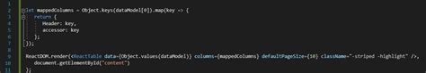 Javascript React Table Type Is Invalid Expected String With