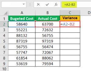 Excel Minus Formula Examples Of Minus Calculation Step By Step
