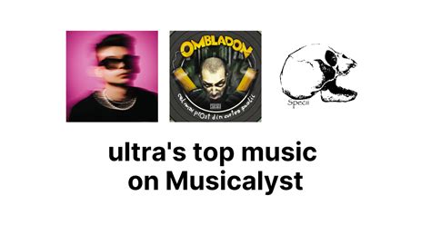Ultras Most Listened Artists And Songs On Spotify — Musicalyst
