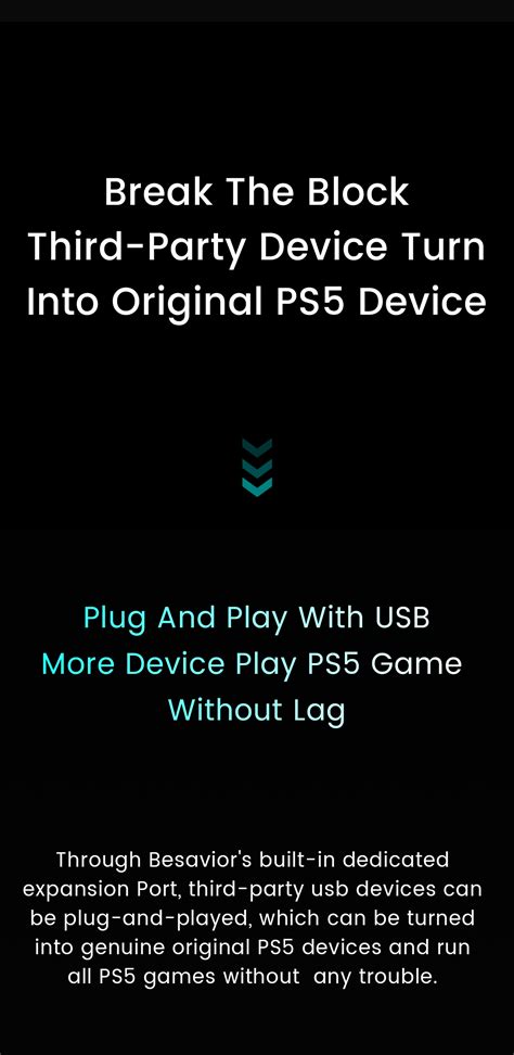 Besavior Back Button Paddle Attachment For Ps5 Controller Viva Gaming
