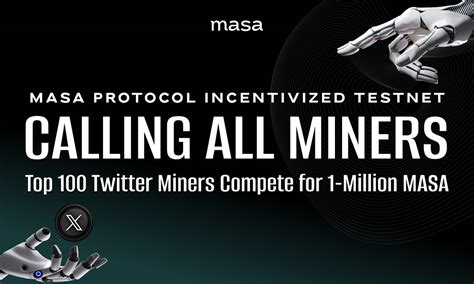 Masa Protocol Incentivized Testnet For Twitter Data Miners By Masa Masa Medium