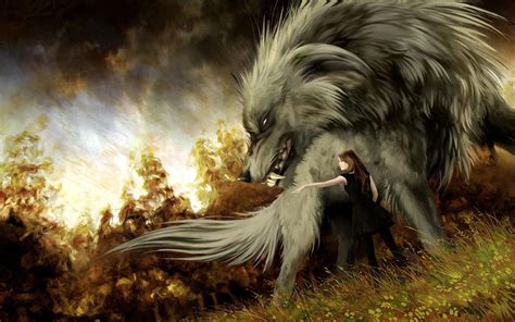 Werewolf Girl Wallpapers Wallpaper Cave