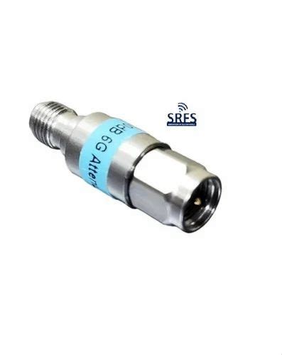 Attenuator 20 Db 2 Watt 6 Ghz Beryllium Copper Gold Plated Sma Male To Sma Female At ₹ 1500